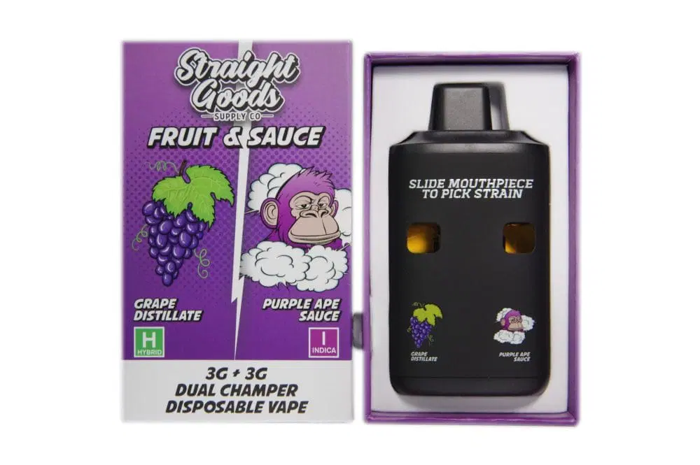 Straight Goods | Dual Chamber Vape (6G) (Fruit + Sauce)