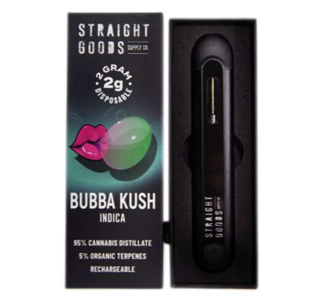 Straight Goods | Disposable Distillate Vape Pen (2G)